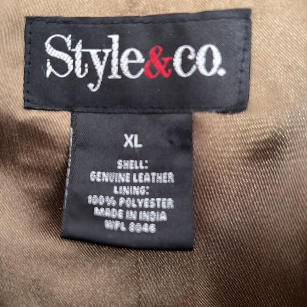 Bronze Leather Jacket - Gem